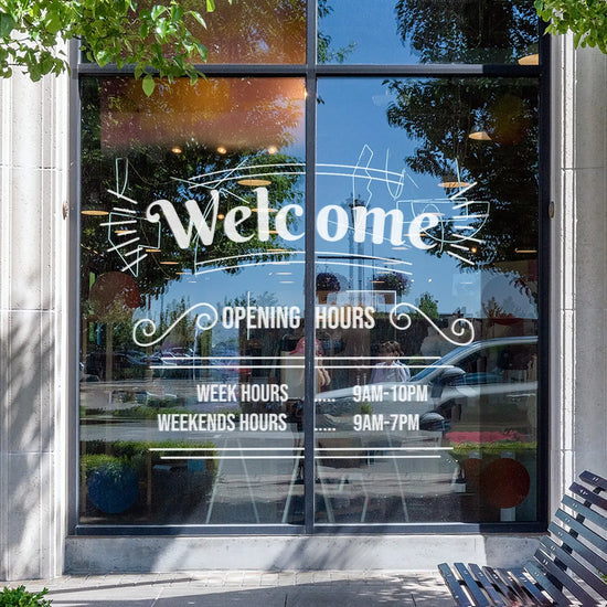 Custom Window Sticker - Durable & Vibrant | RacetopPrint – RACETOP