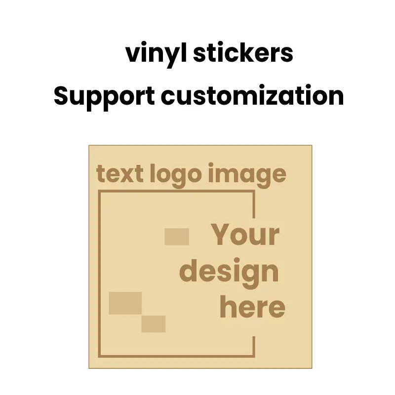 Custom Square Stickers - Premium & Durable | Racetop Print – RACETOP