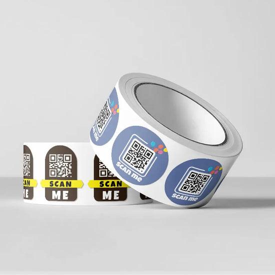 Custom QR Code Labels - Professional & Durable | Racetop Print – RACETOP