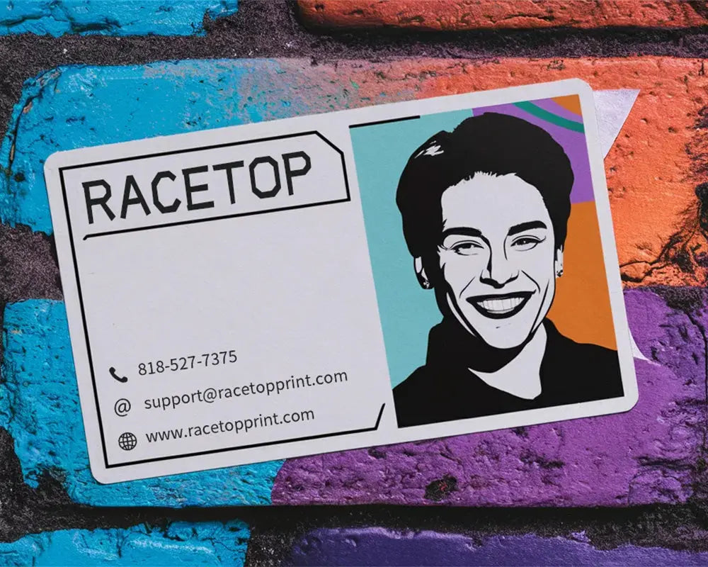 Business card stickers-Racetop – RACETOP