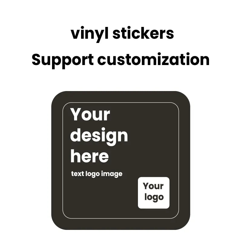 Custom Rounded Square Stickers - Premium | Racetop Print – RACETOP
