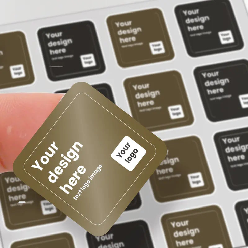 Custom Rounded Square Stickers - Premium | Racetop Print – RACETOP