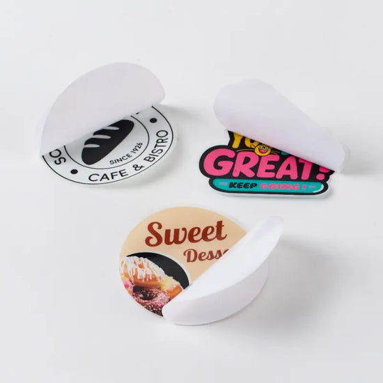 Custom Front Adhesive Sticker - Clear Application｜Racetop Print – RACETOP