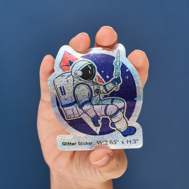 Custom Glitter Stickers - Sparkle & Shine | Racetop Print – RACETOP