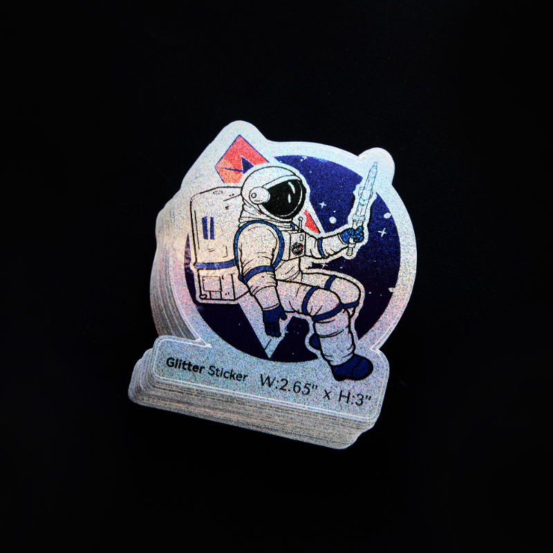 Custom Glitter Stickers - Sparkle & Shine | Racetop Print – RACETOP